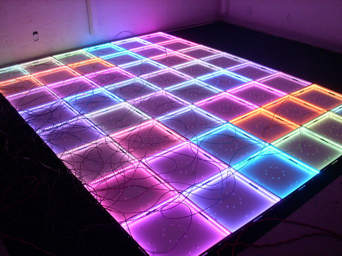 Dance floor lights store