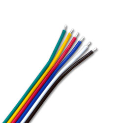6 Conductor RGB+CCT LED Wire & Connectors