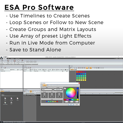 Wallmount DMX controller with faceplate and stand alone and usb connection