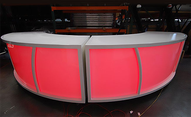 LED RGB four chip backlight module for sign shops, channel letters ...