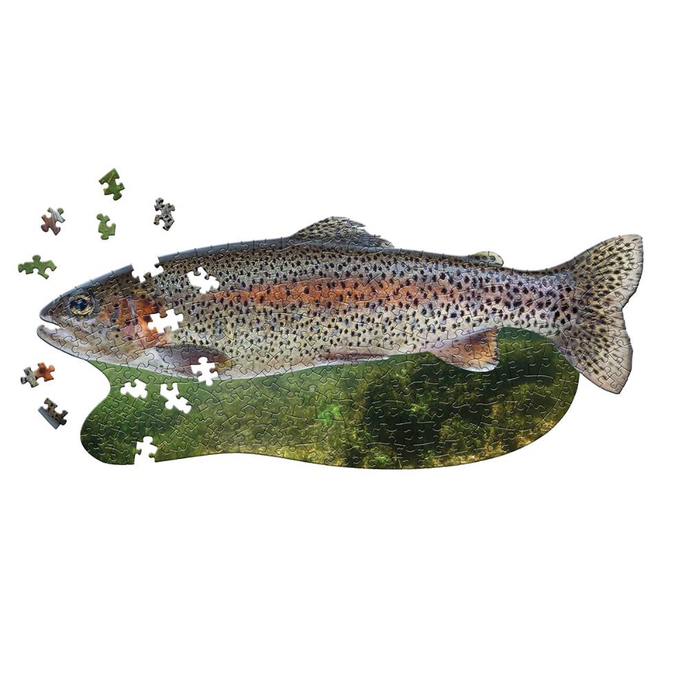Shaped Jigsaw Puzzle - Trout | Lehman's