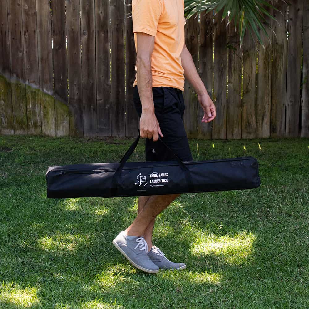 Ladder Toss Double Ladder Ball Game | Lehman's