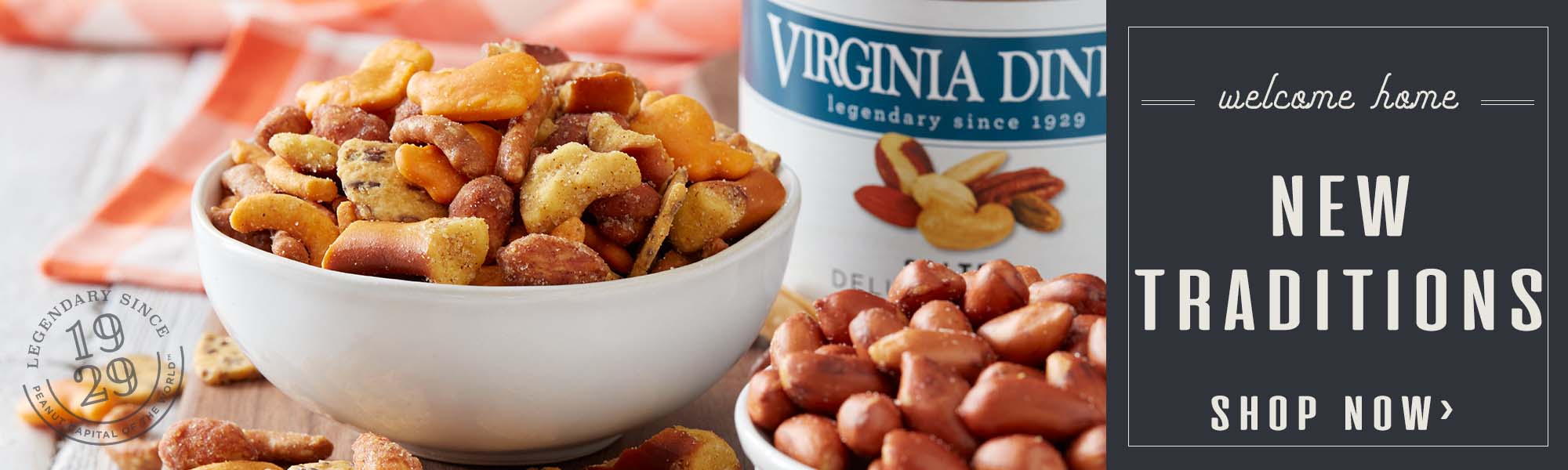 Virginia Peanuts | Peanut Gift Sets & Candied Nuts | Virginia Diner